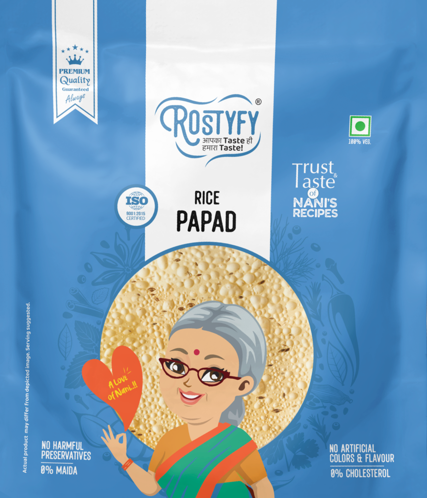 Rice Papad - rostyfy.com